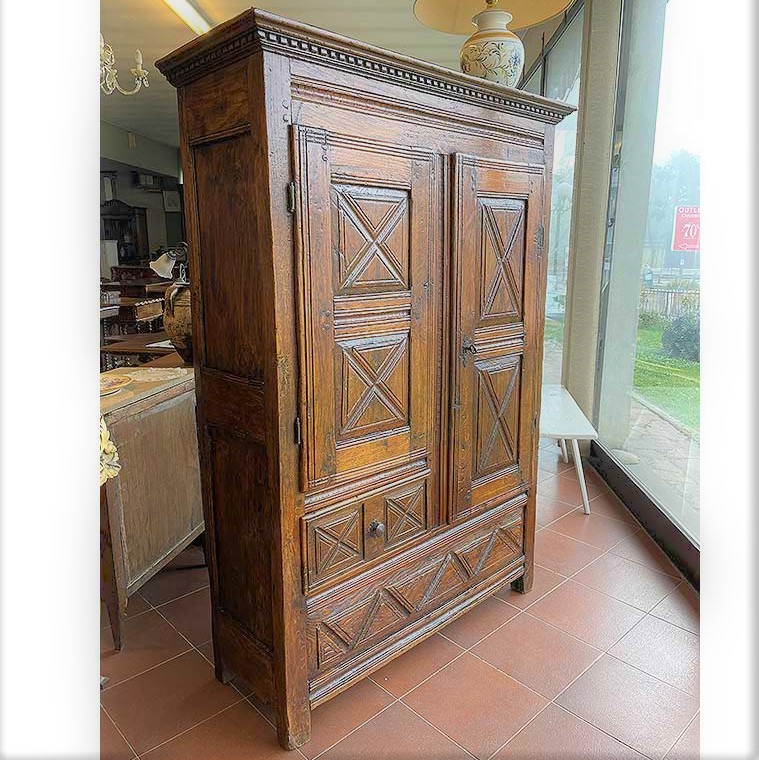 Dispensa in rovere – Mobili della Nonna